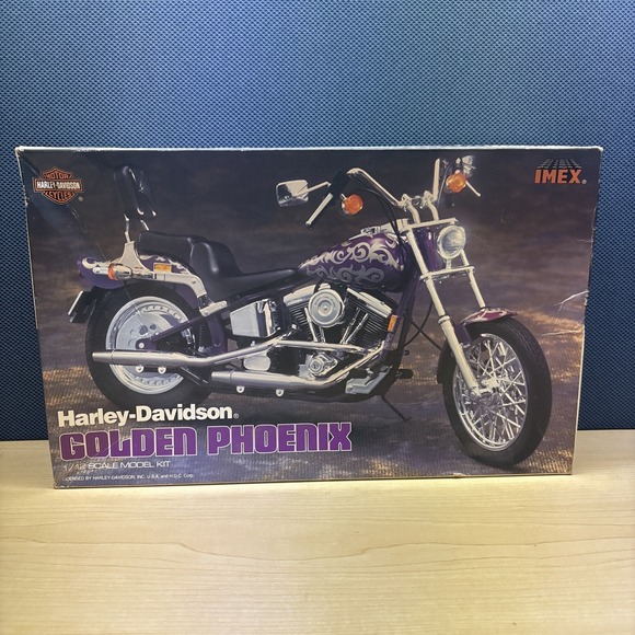 Toys | Imex Harley Davidson Wild Golden Phoenix Chopper 112 Motorcycle ...